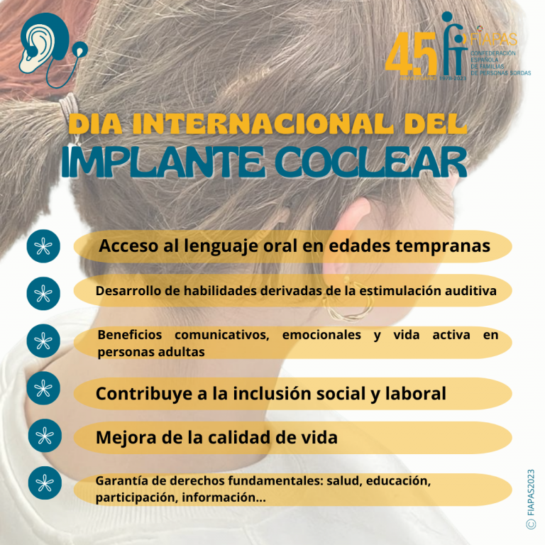 Día Internacional del Implante Coclear: éxito y mejora permanente